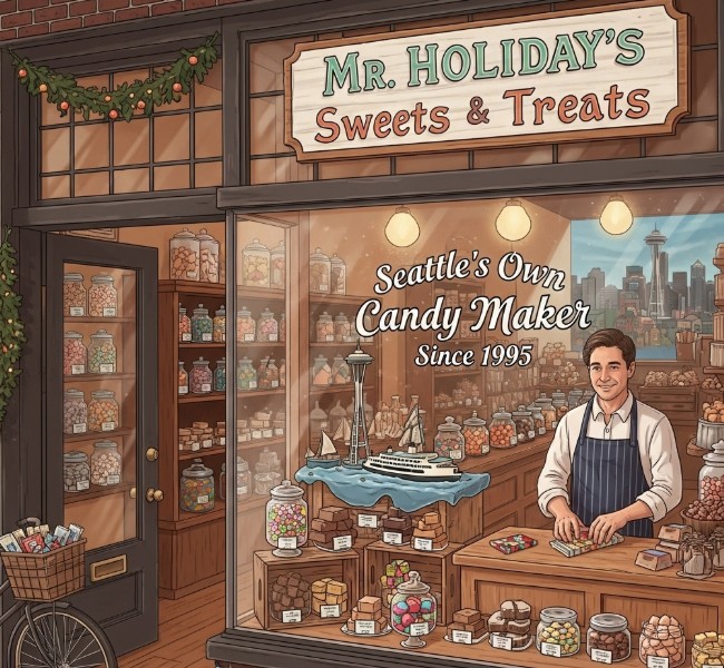 🍭 Seattle Local Sweet Shops 🍭